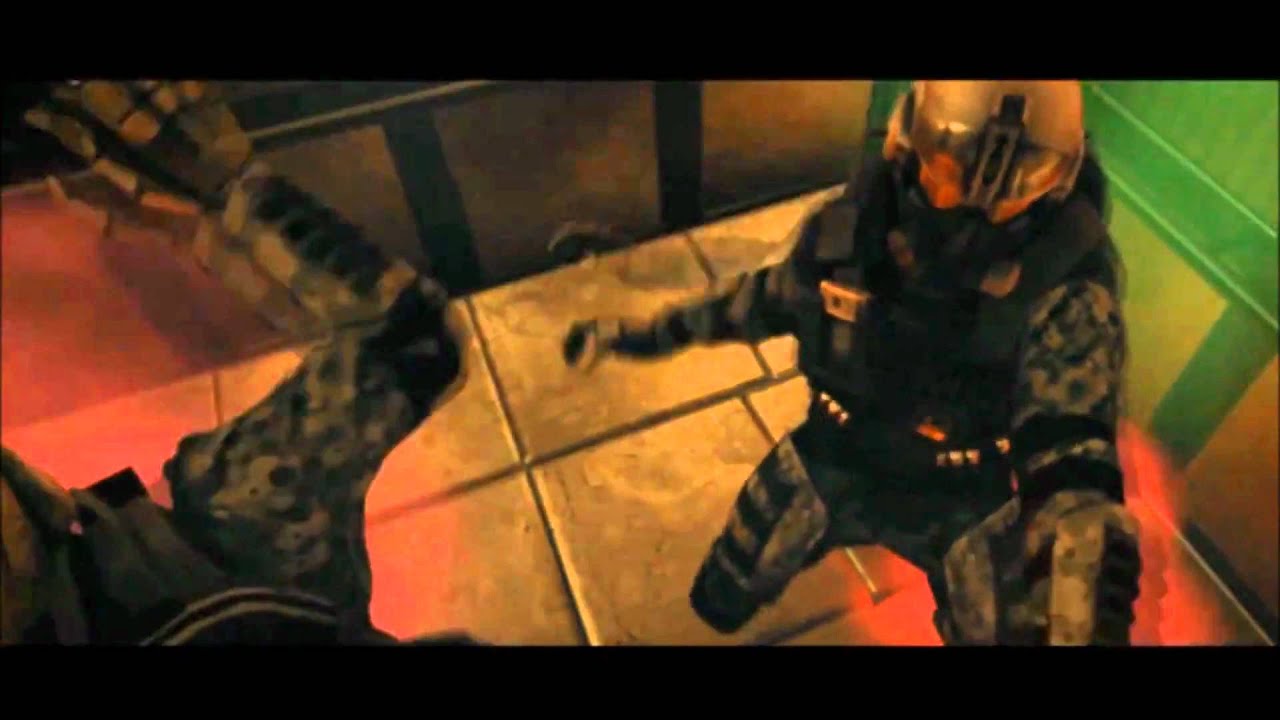 Crysis 2 oyununda Cell askerleri Apache müziği ile coşarken - YouTube