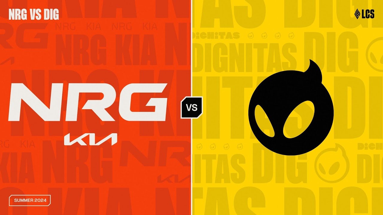 NRG v DIG - Week 6 Day 1 | LCS Summer Split | NRG Kia v Dignitas | Game ...