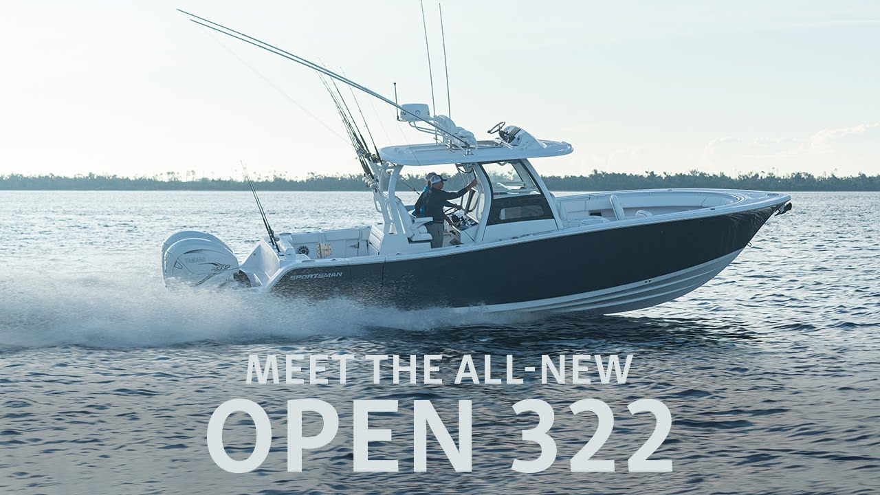 Introducing the All-New Open 322 Center Console - YouTube