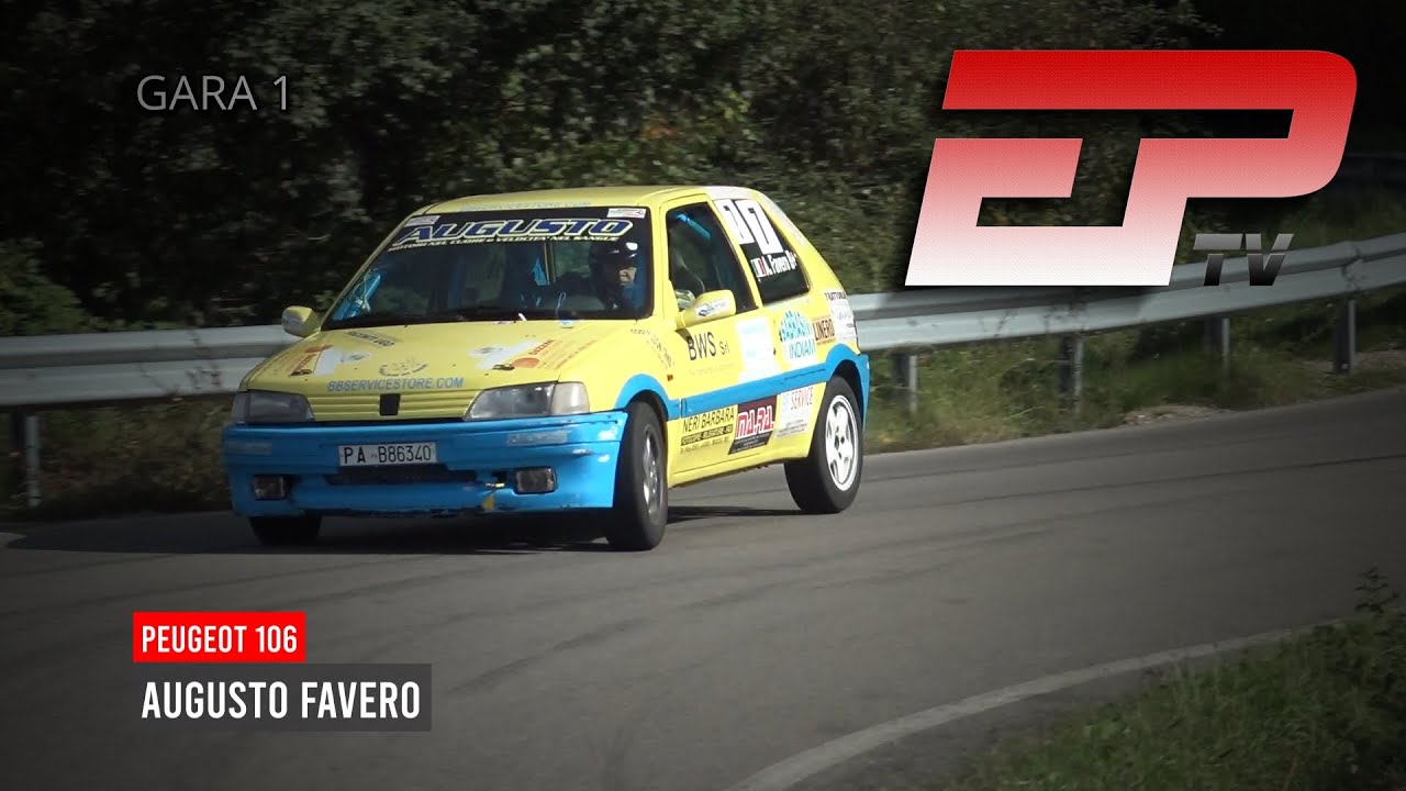 Augusto Favero | Peugeot 106 | Slalom Baiso 2024 - YouTube