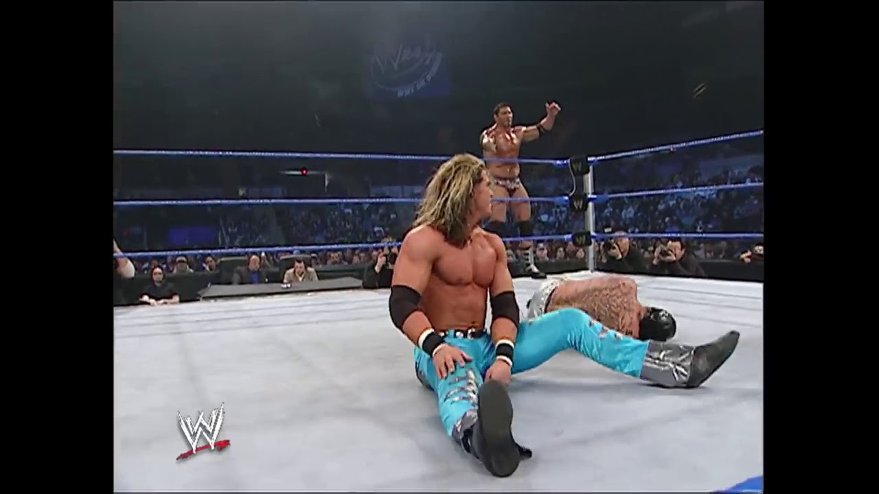 Batista & Rey Mysterio vs . MNM : WWE TAG TEAM Championship Match ...