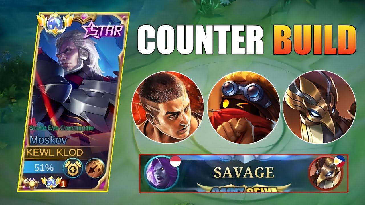 MOSKOV NEW BEST BUILD TO COUNTER TANK HEROES!🔥 - YouTube