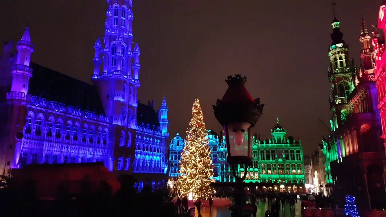 Sound & Light Show - Grand Place, Brussels - YouTube