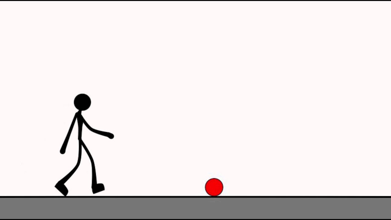 Stick Man and ball- (Formally known as EZ Animation) Blue Neon Graphics ...