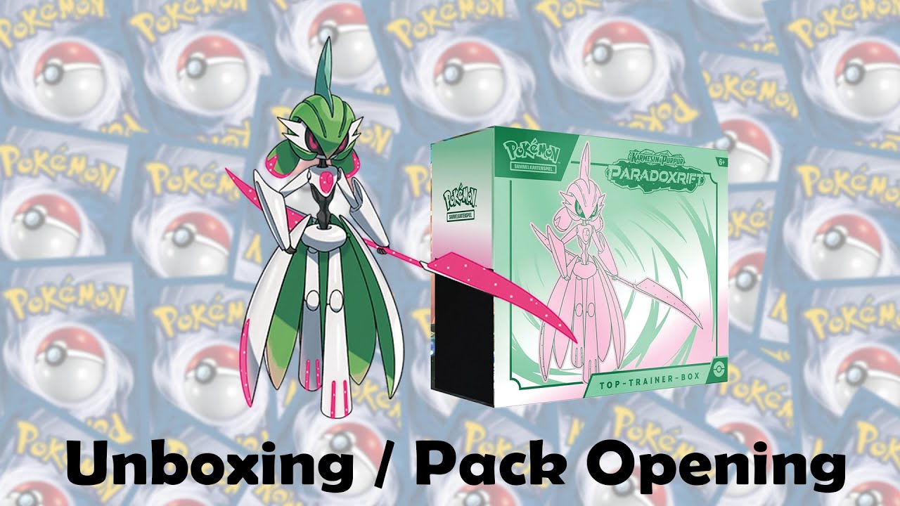 Unboxing/Pack Opening Top-Trainer-Box Paradoxrift – Eisenkrieger ...
