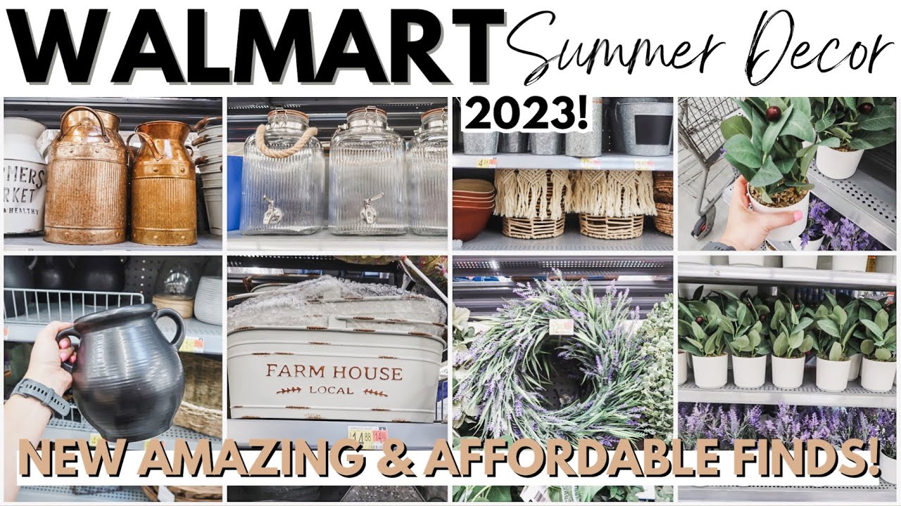 *NEW* WALMART SUMMER DECOR 2023| WALMART NEW FINDS 2023 SHOP WITH ME ...