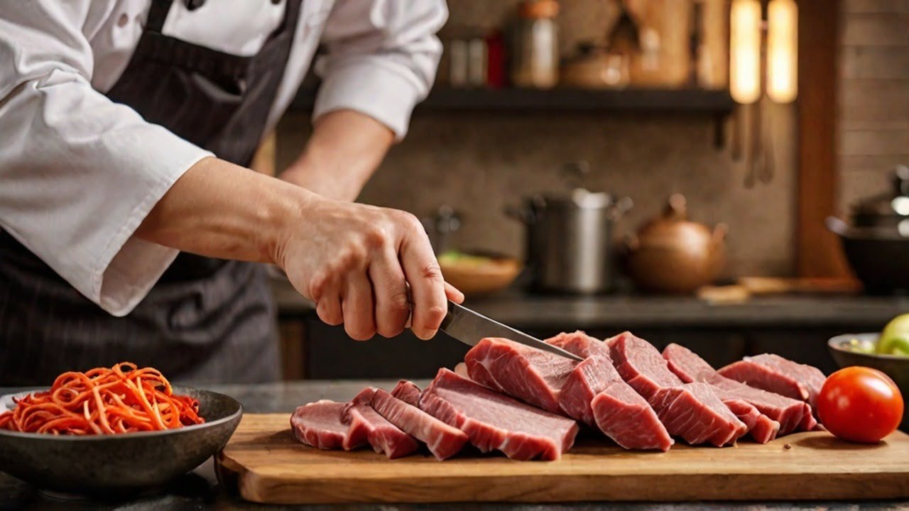 👌👌Mastering the Art of Chinese Meat Cutting ll China Food Tutorial ll💕💕 ...