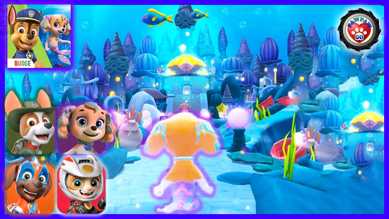 PAW Patrol Rescue World - Coral & Wild Cat & Mighty Zuma - wonderful ...