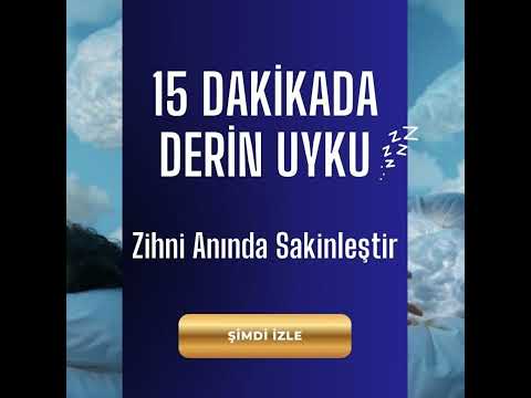 Zihni Anında Sakinleştiren – 15 Dakikalık Hipnotik Uyku Meditasyonu