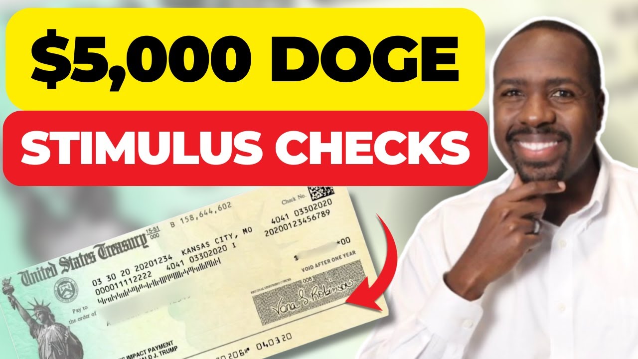 $5,000 Stimulus Check? The Secret About DOGE Dividend - YouTube