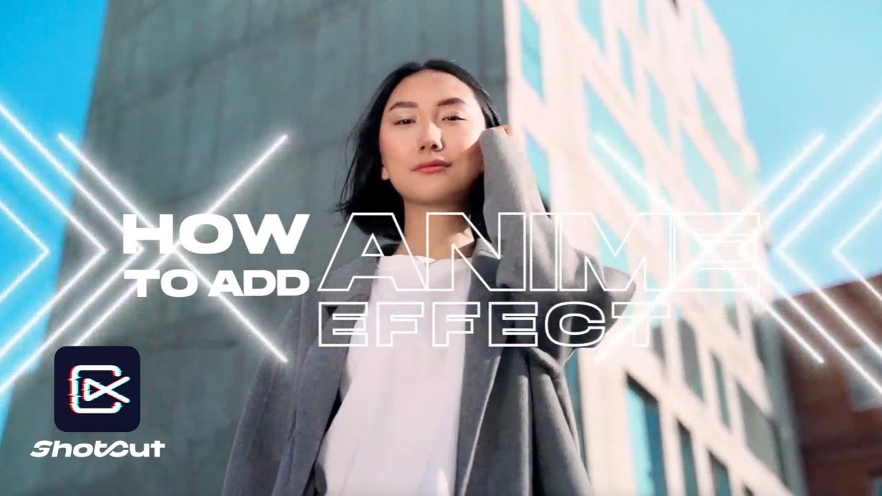 How to Add Anime Video Effects - ShotCut Video Editor - YouTube
