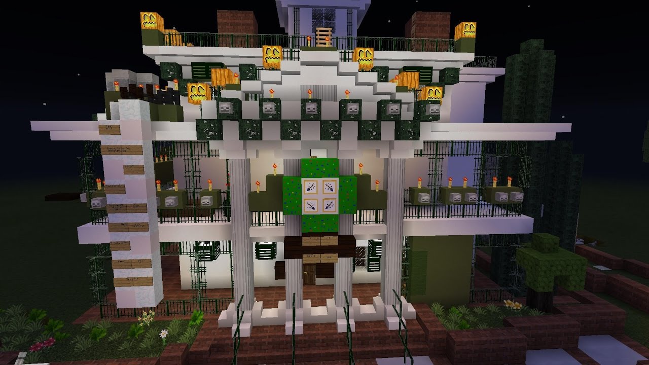 The Haunted Mansion HOLIDAY (Minecraft)| Full Ride - YouTube