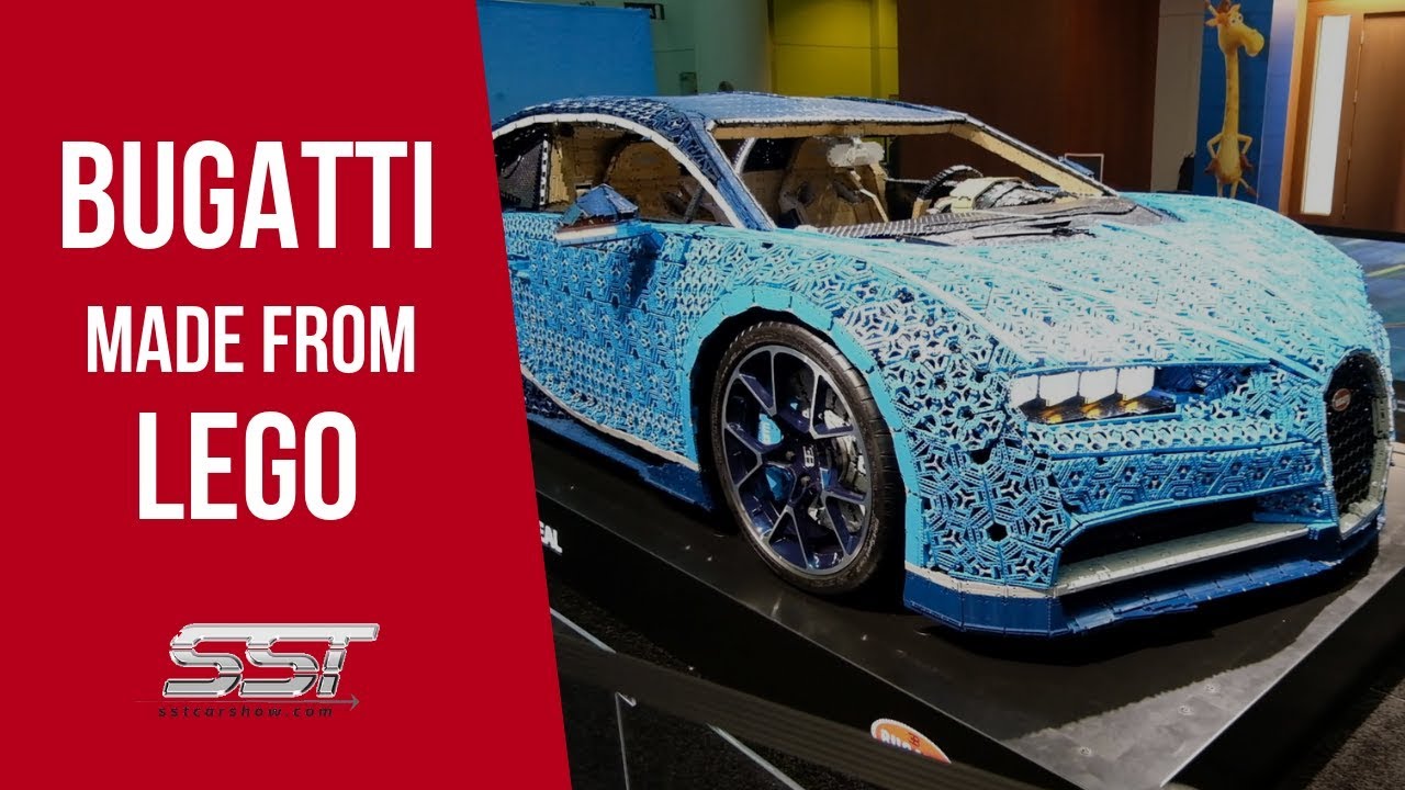 Lego Bugatti Chiron - 2019 Canadian International Auto Show - YouTube
