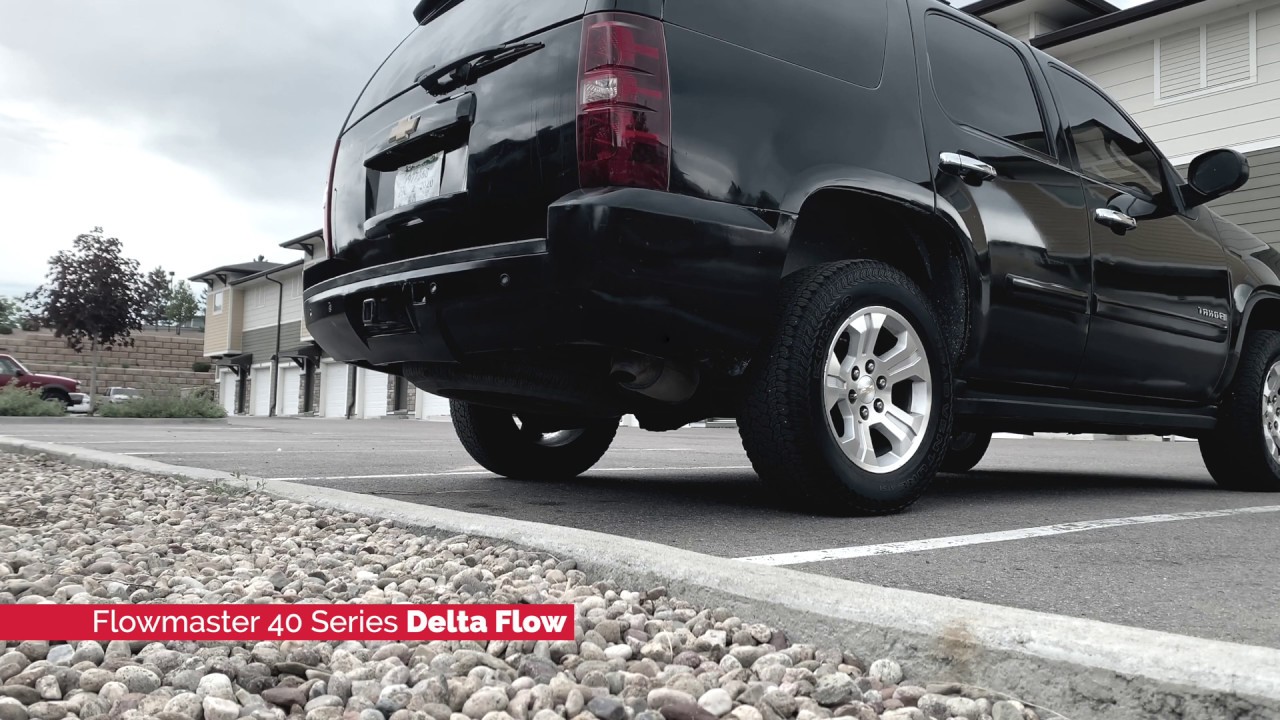 Flowmaster 40 Series DELTA FLOW on a 2007 - 2013 Tahoe 5.3 Exhaust Clip ...