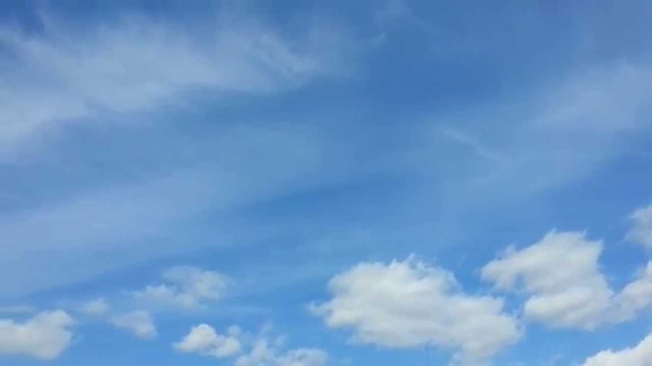 weather - clouds clear sunny -outside the city - YouTube