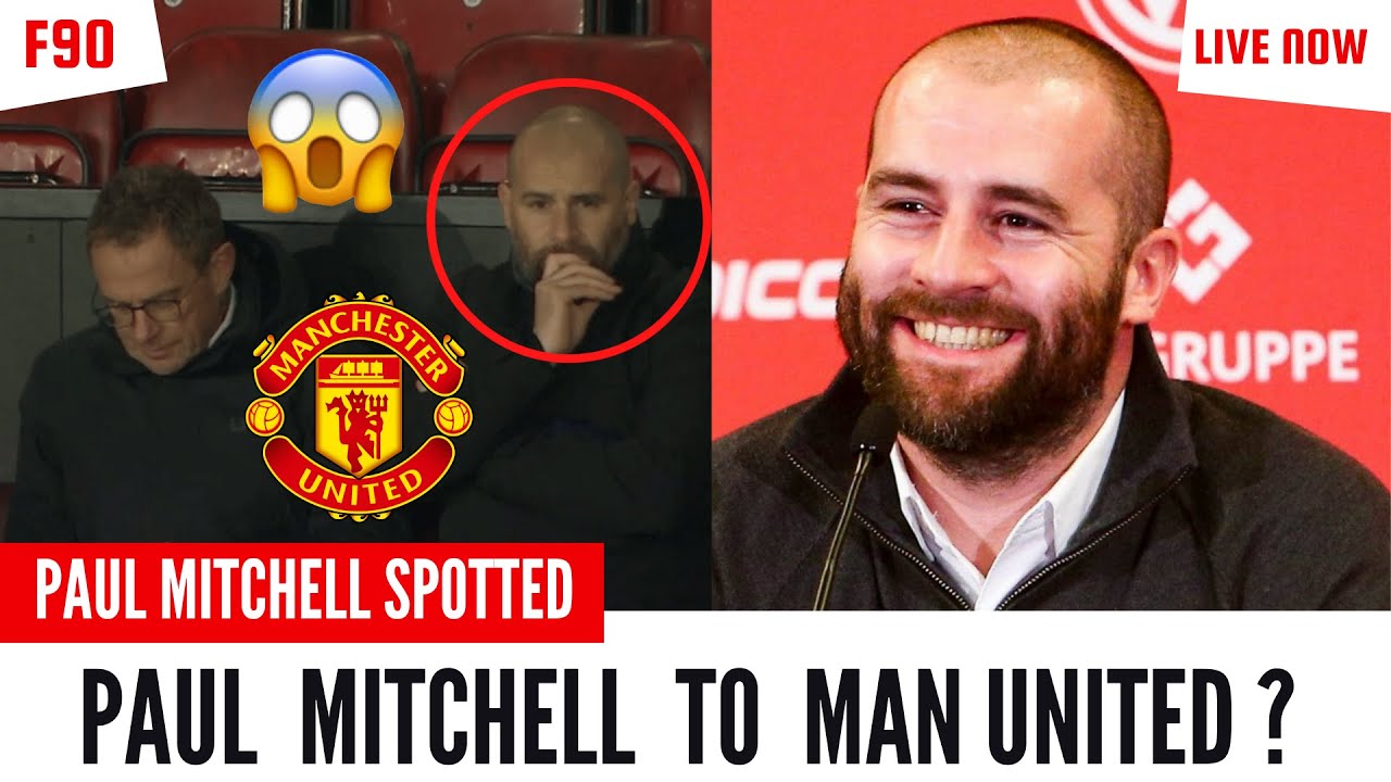Paul Mitchell Manchester United | Ralf Rangnick seen with Paul Mitchell ...