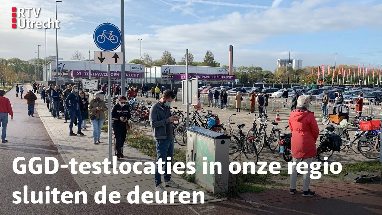GGD-teststraten sluiten de deuren | RTV Utrecht - YouTube