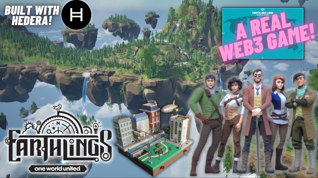 Earthlings A World Of Possibilities! A Real Web 3 Game Built With Hedera! Interview With The ...