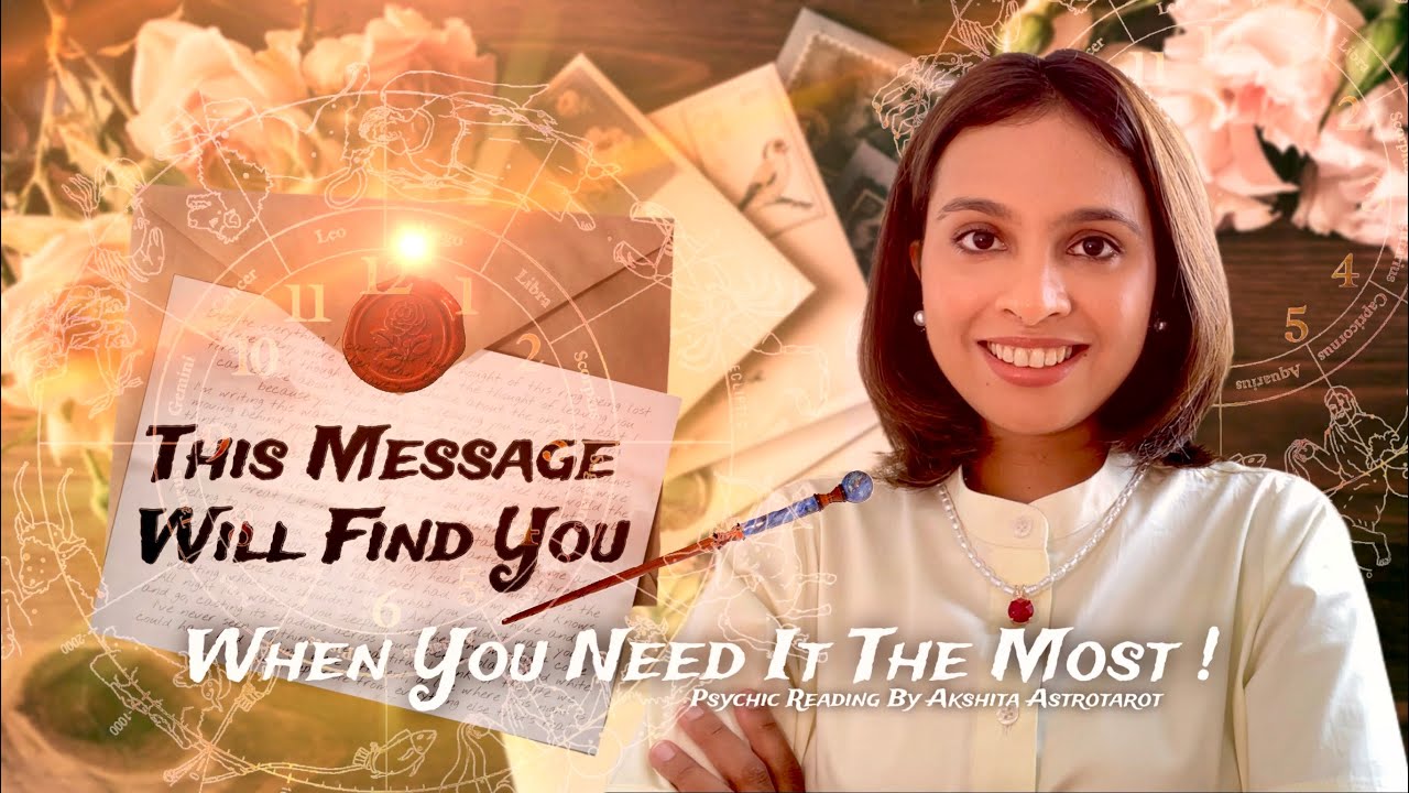 🦋This Message Will Find You When You Need It The Most ️Exact Messages ...