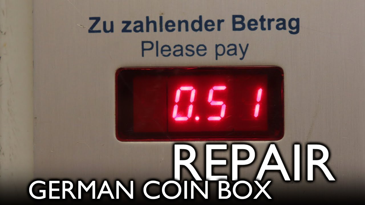 Repair: Coin operated storage box that counts some coins as -1 cent ...