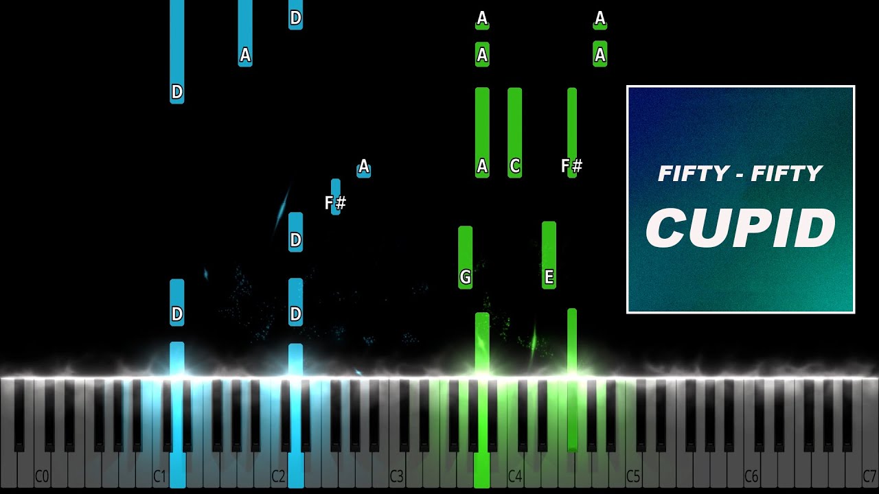 FIFTY FIFTY - Cupid Piano Tutorial - YouTube