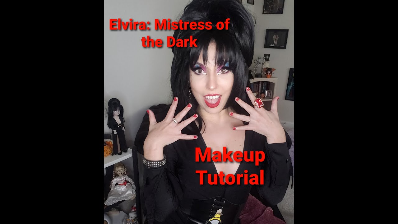 Elvira: Mistress of the Dark - Makeup Tutorial - YouTube
