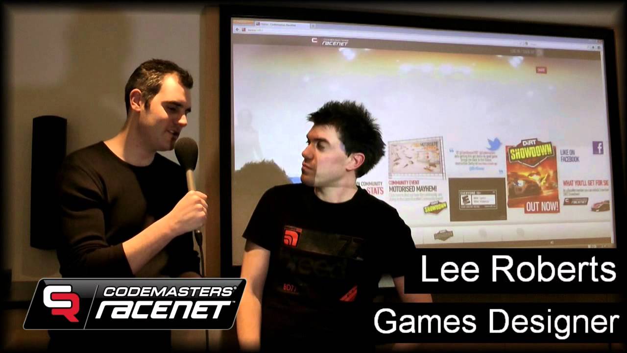 Codemasters Racenet Interview - YouTube