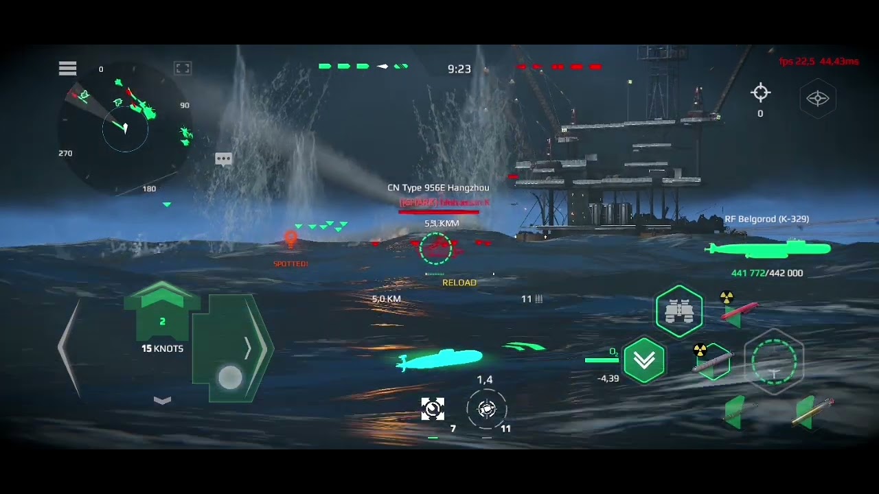 RF BELGOROD ( K-329) | NUCLEAR WEAPONS | ONLINE MATCH | MODERN WARSHIPS ...