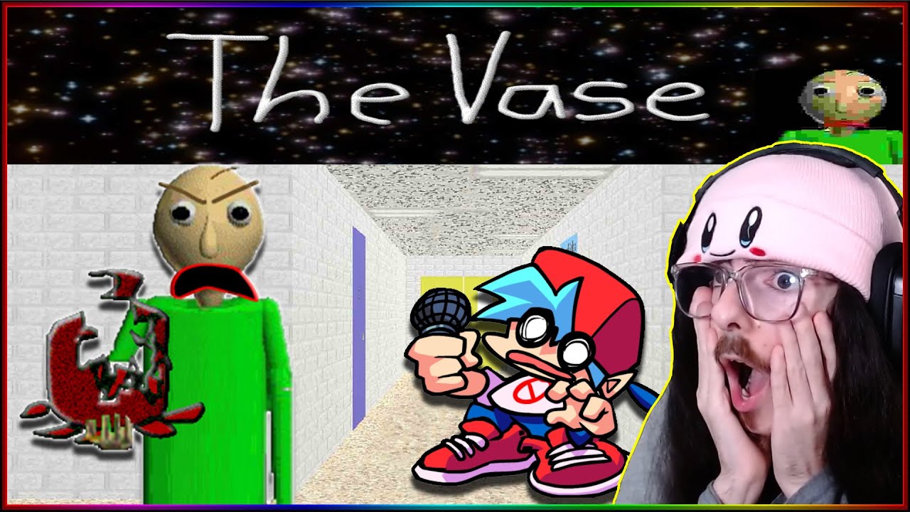 BALDI BREAKS HIS VASE! | VS Baldi's New Vase | Hey There Look at My New ...
