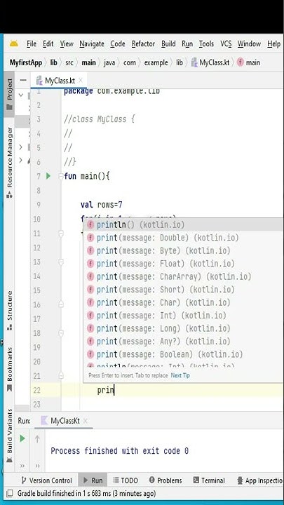 Pattern of Number with Mirror Image using Kotlin || Kotlin patterns ||Java Pattern || kotlin ...