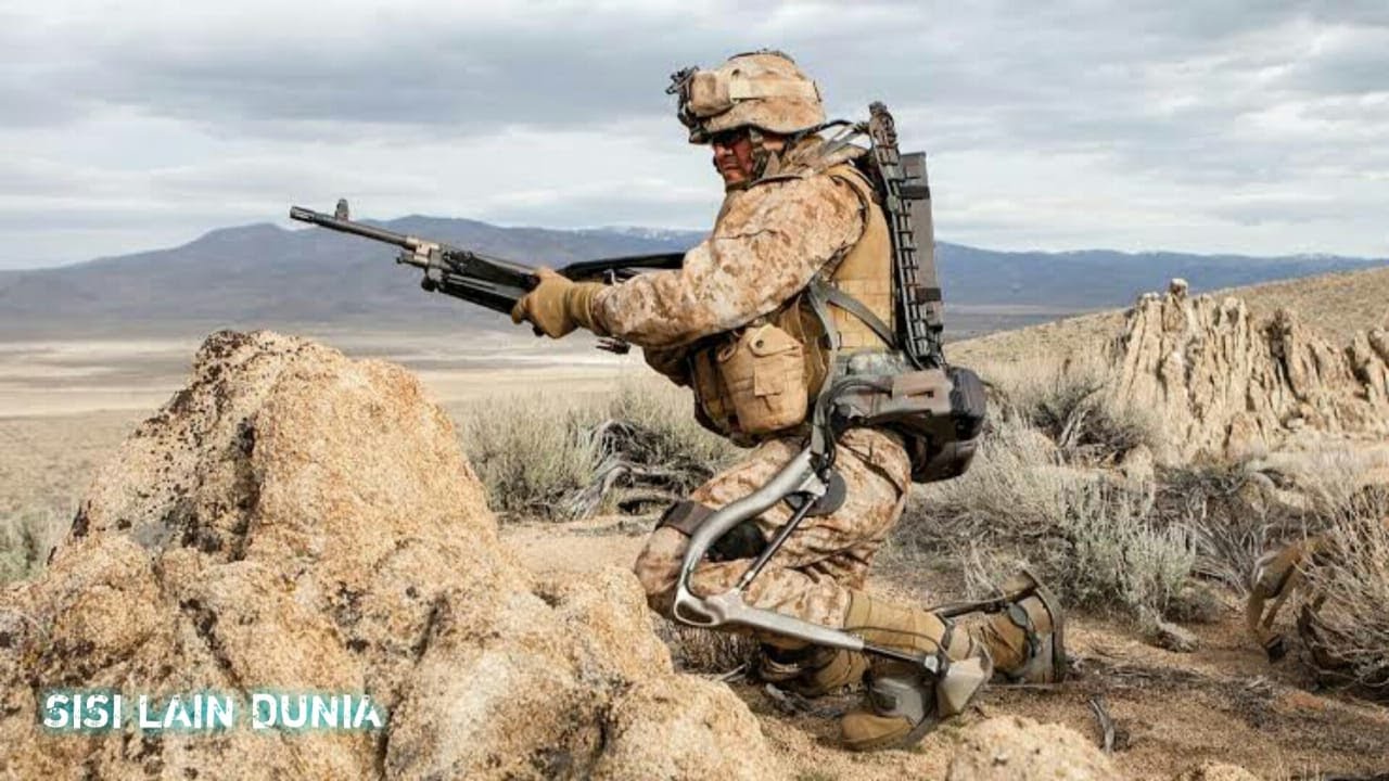 Seperti di Film², Begini Canggihnya Baju Robot Tentara Amerika - YouTube