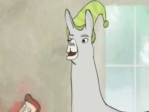 Lama Mit Huten