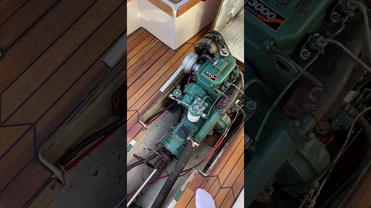 Volvo penta MD7B - YouTube