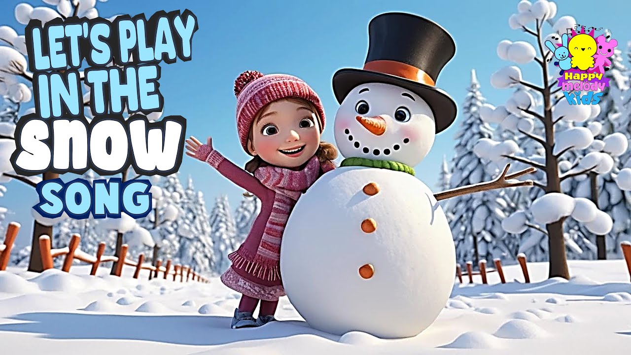 🎶🎶 Let's play in the snow 🎶 | Song for kids 🎶 nursery rhymes - YouTube