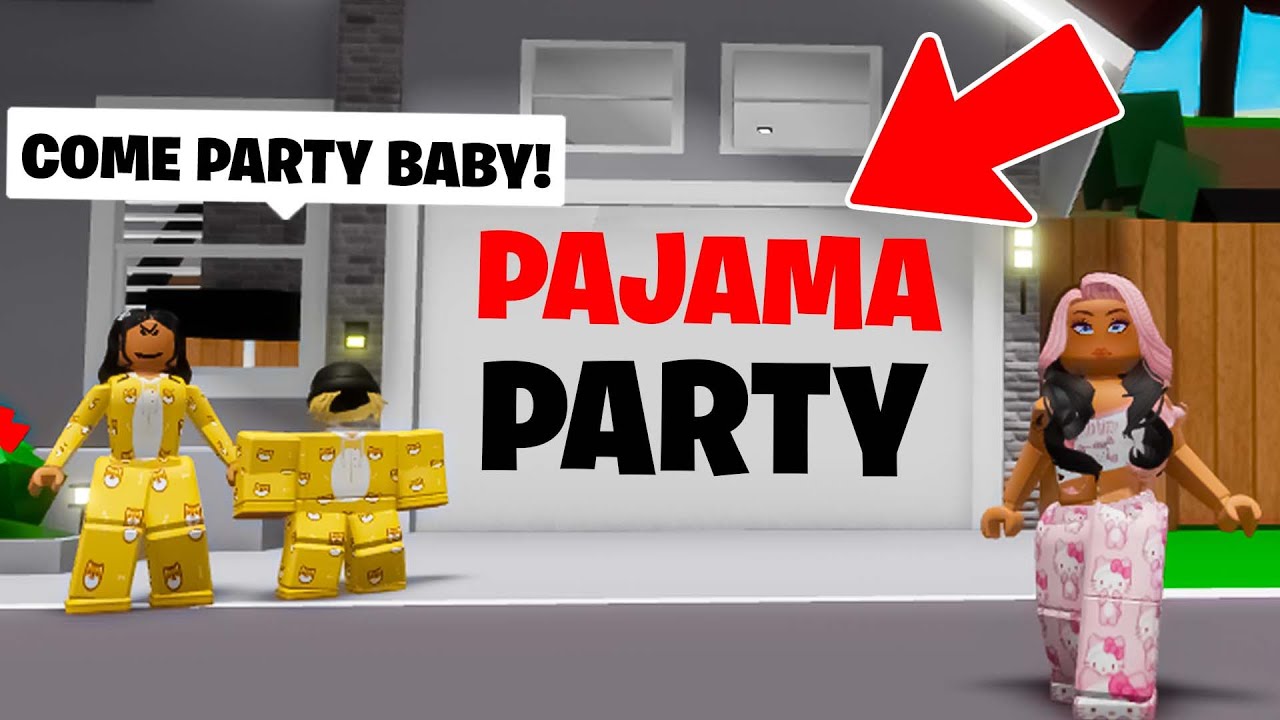 Brookhaven, But I Find ODERS ONLY PAJAMA Party So I Went UNDERCOVER ...