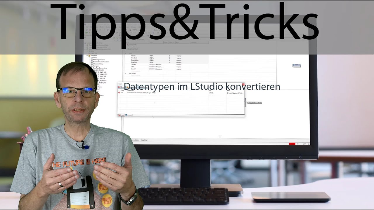 Tips & Tricks - Converting data types in L-Studio (English) - YouTube