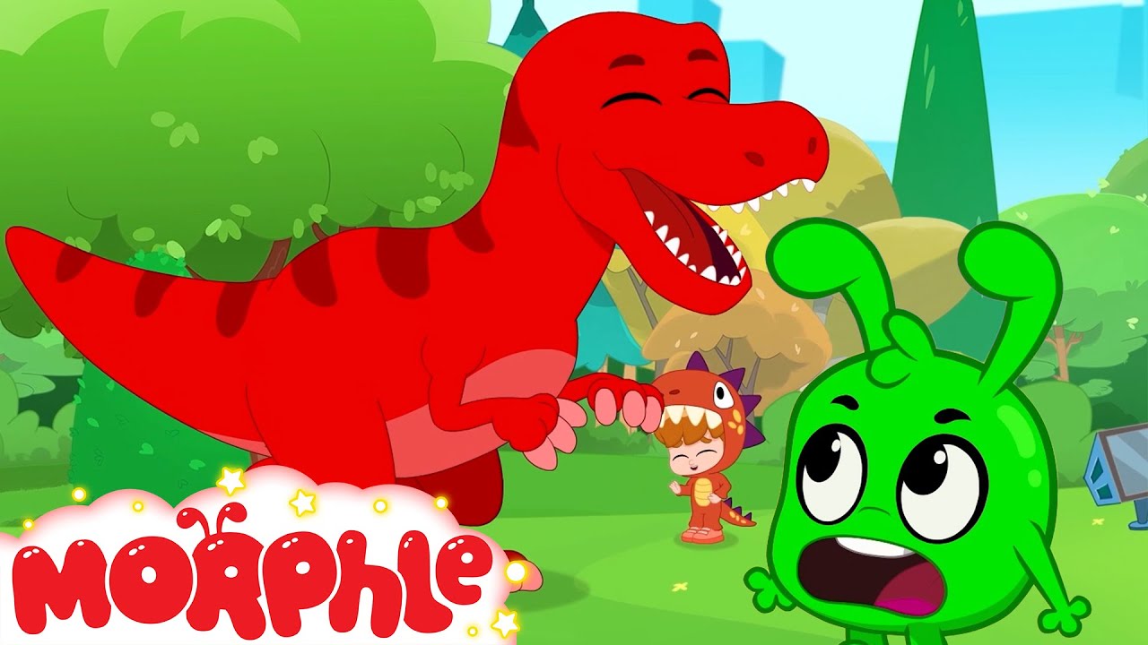 Dinosaur Theme Park! | Mila and Morphle Cartoons | Morphle vs Orphle ...