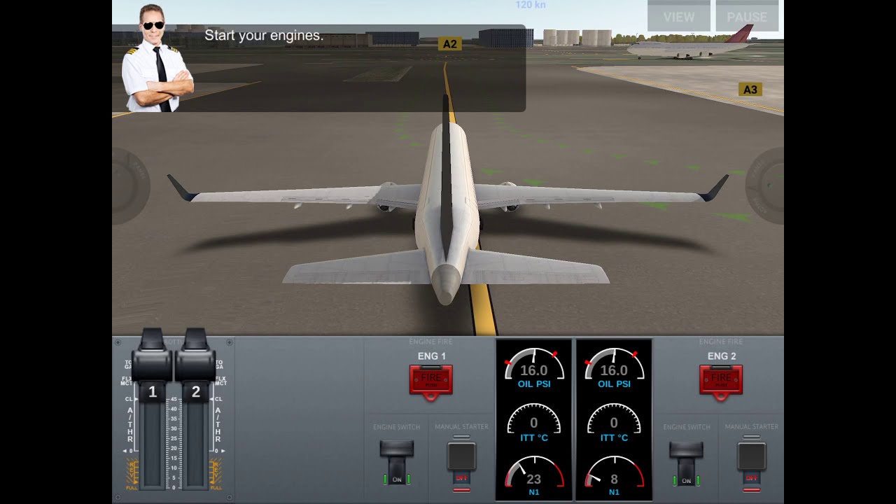 Airline commander game play - YouTube