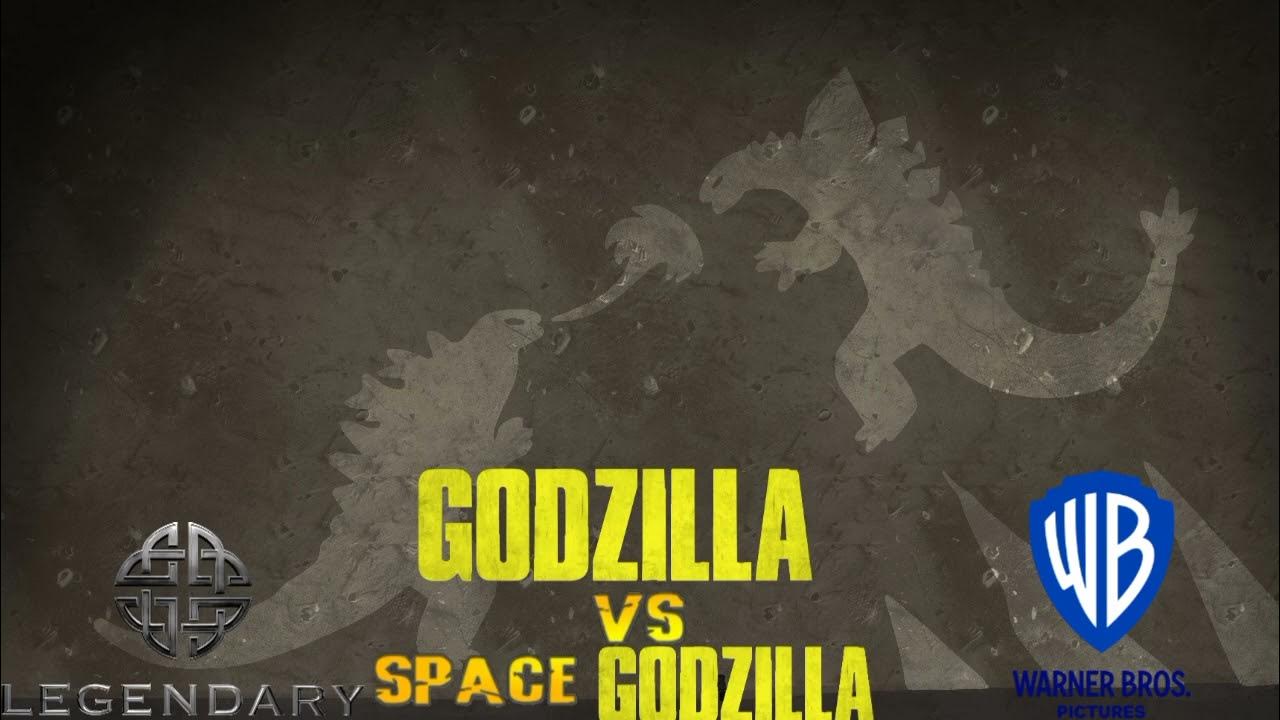 my fanmade Godzilla vs Spacegodzilla (monsterverse) cave painting poster - YouTube