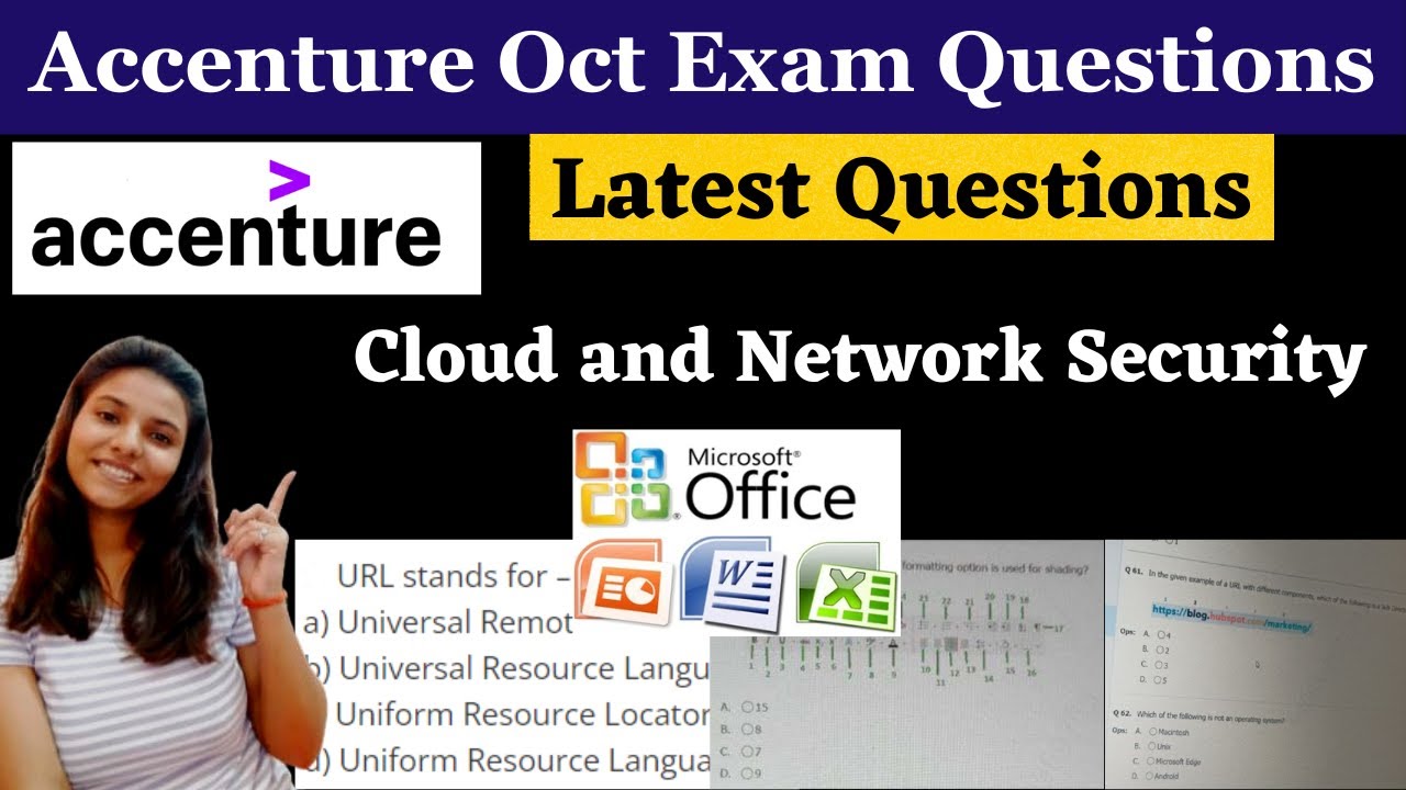 Common Application and MS Office Questions | Cloud and Network Security Questions asked in ...