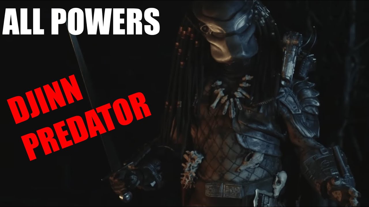 Djinn Predator- All powers and abilities from Predator: Dark Ages - YouTube