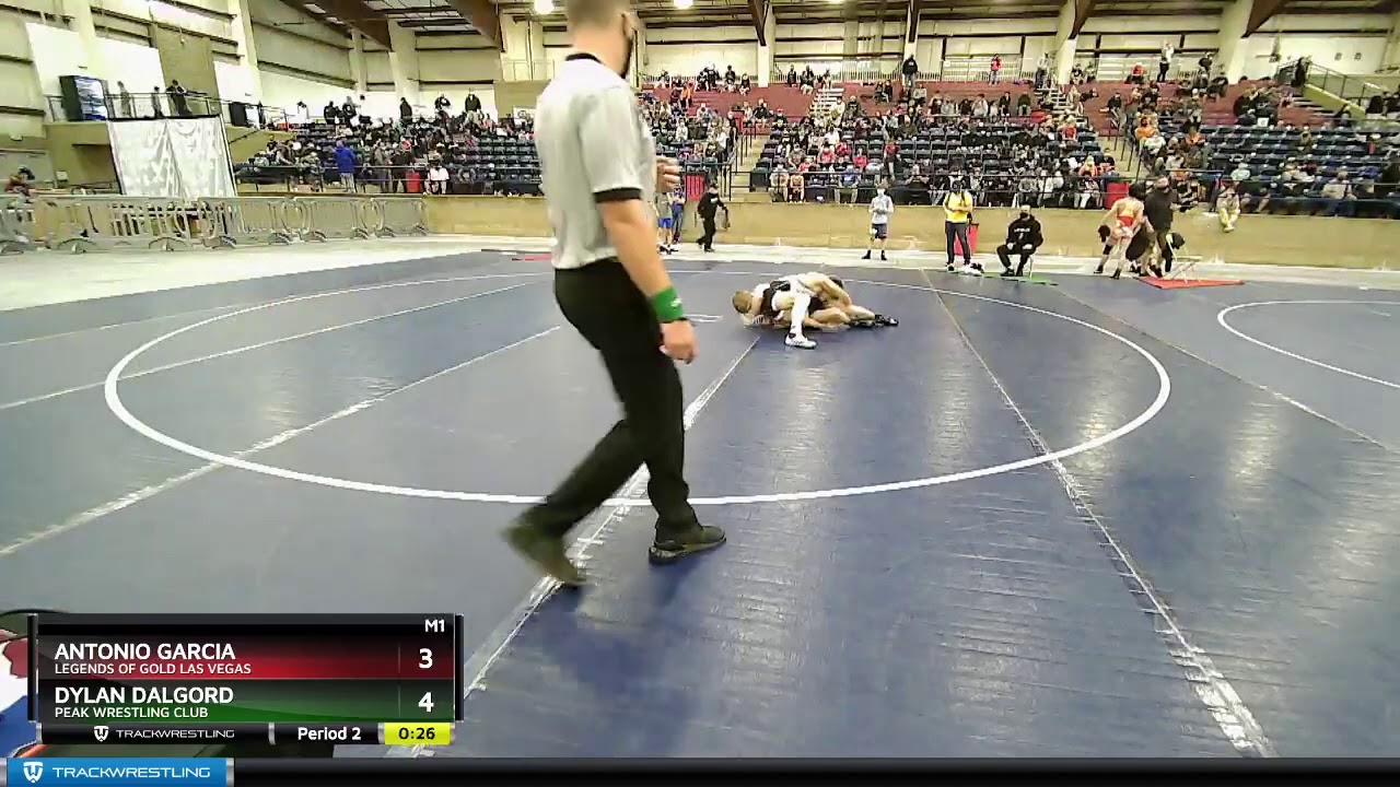 2020 TOA Bigfoot/616 HS BOYS 120 Dylan Dalgord PEAK Wrestling Club Vs ...