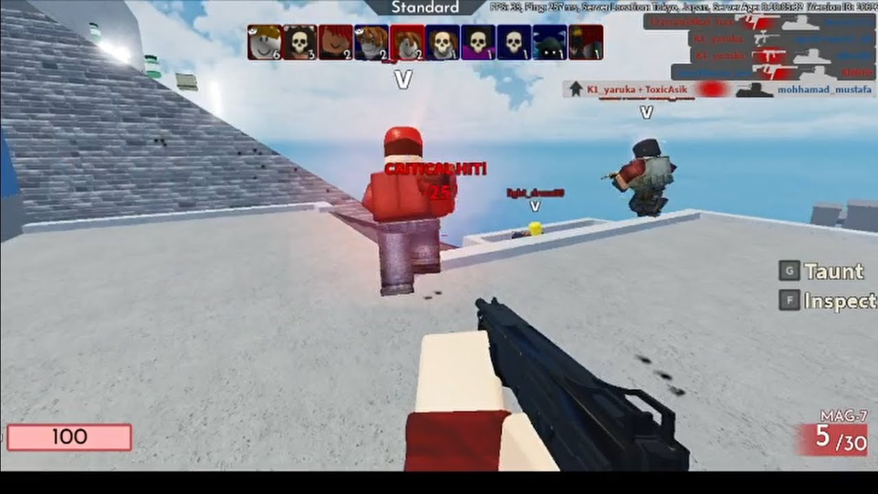 Arsenal Roblox Gameplay Youtube