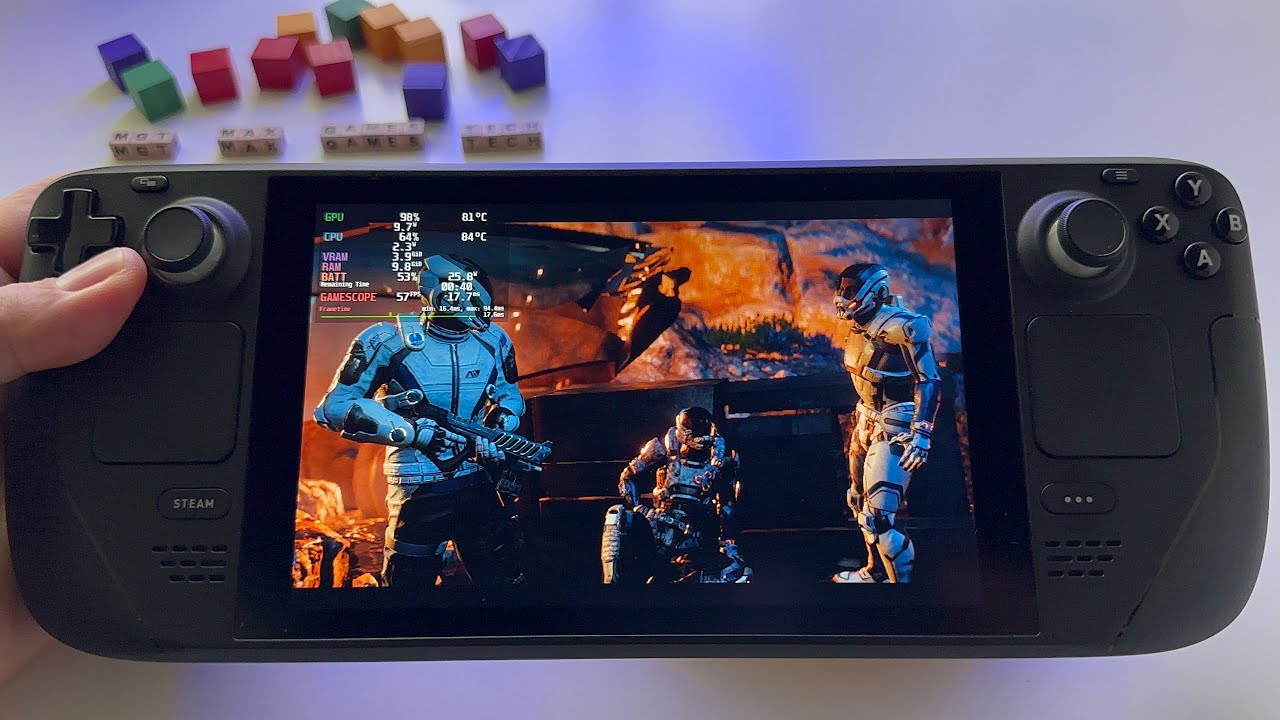 Mass Effect Andromeda - Steam Deck gameplay - YouTube