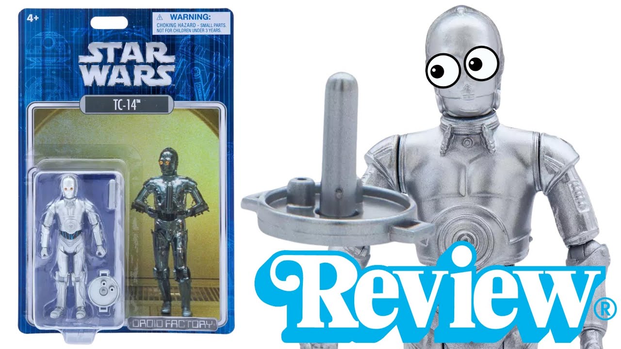 Star Wars Droid Factory TC-14 Review - 3.75" Protocol Droid Comparison ...