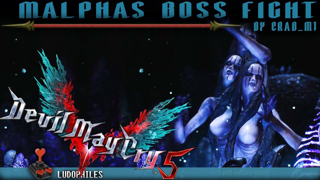 Devil May Cry 5 - Malphas Boss Fight - YouTube