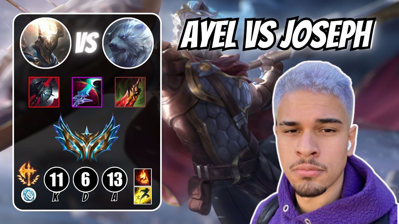 AYEL de PANTHEON vs JOSEPH MONO VOLI ! LoL BR VODs. - YouTube
