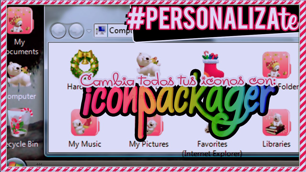 Programa para cambiar todos los iconos de tu computadora ♥ IconPackager ...