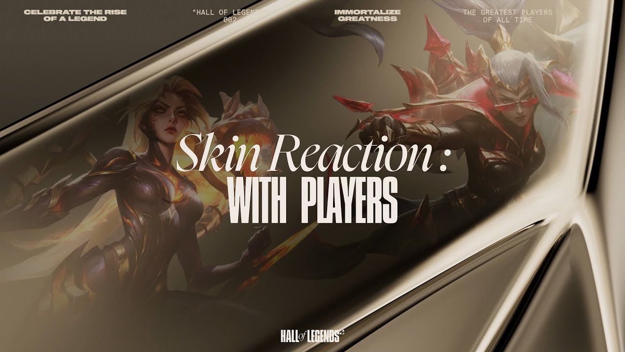 HOL Skin Reaction | Hall of Legends - YouTube