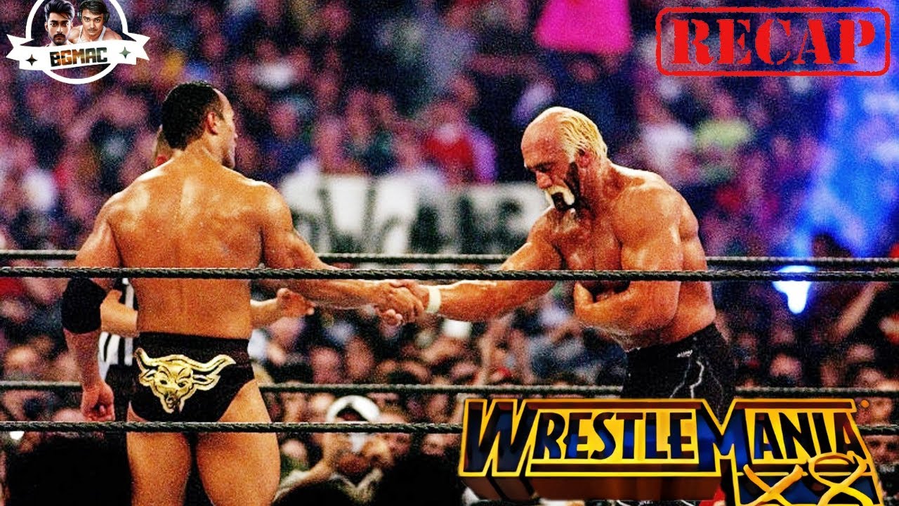 Unforgettable Match: The Rock and Hulk Hogan Face Off at WrestleMania ...